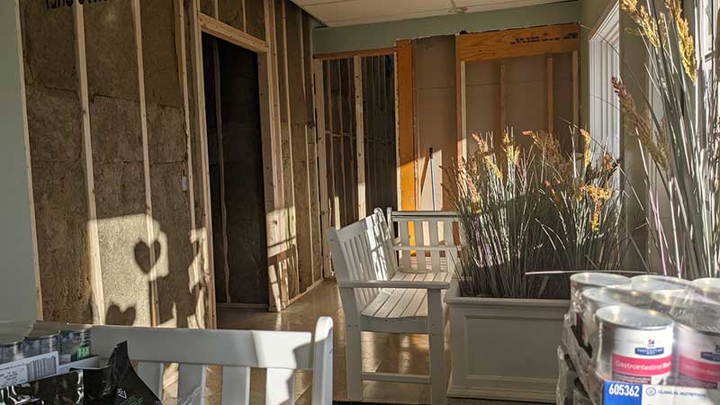 Renovation | Norwell Veterinary Hospital